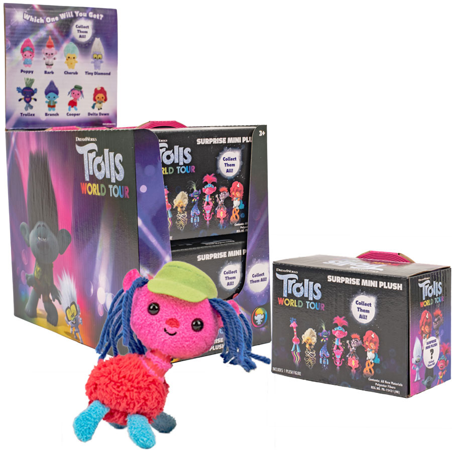 Trolls World Tour Plush 6in-8in Asst | A&A Global Industries
