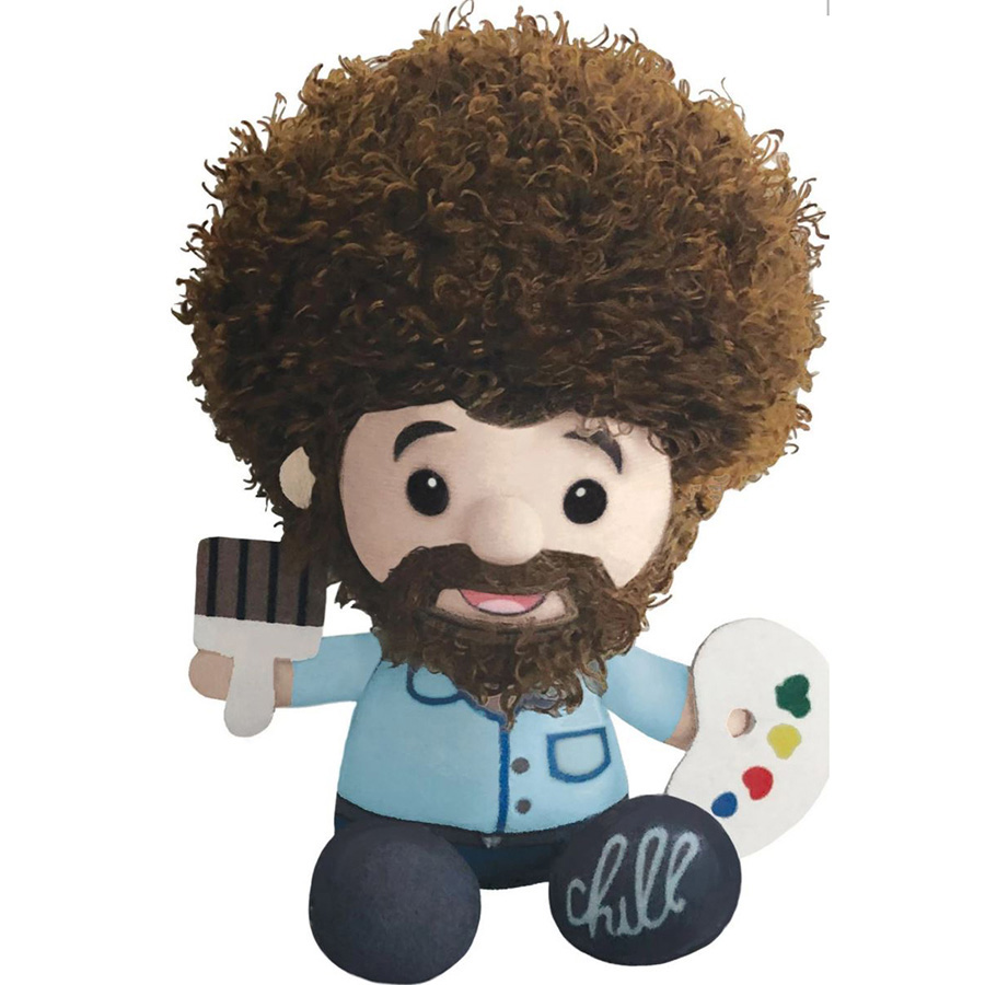Bob Ross Plush 10in | A&A Global Industries
