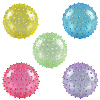 5 Glitter Knobby Balls | A&A Global Industries