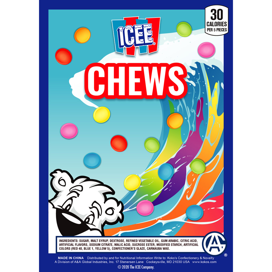 ICEE or SLUSH PUPPiE Chew Bulk 5lb bag | A&A Global