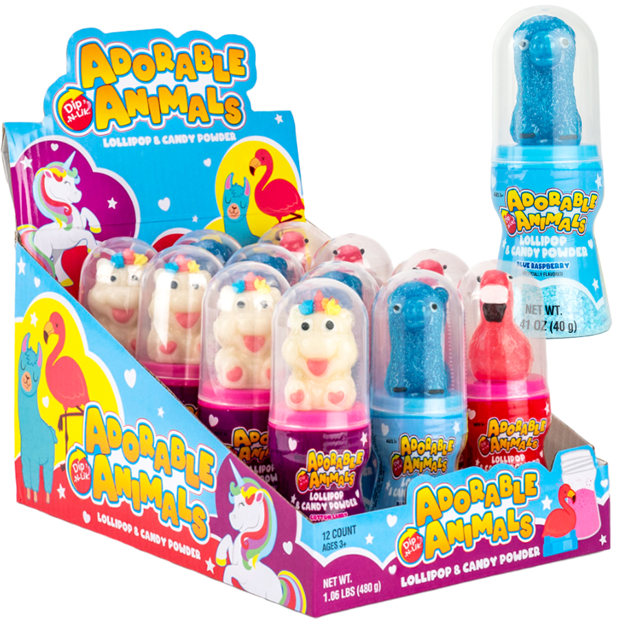 Adorable Animal Dip N Lik Display | A&A Global Industries