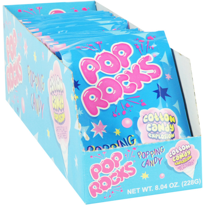 Pop Rocks Cotton Candy 24ct | A&A Global Industries
