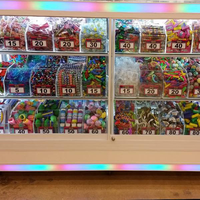 Redemption Counter Lower Showcase 70in | A&A Global