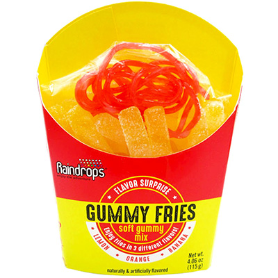 Raindrops Candy Gummy Fries | A&A Global Industries