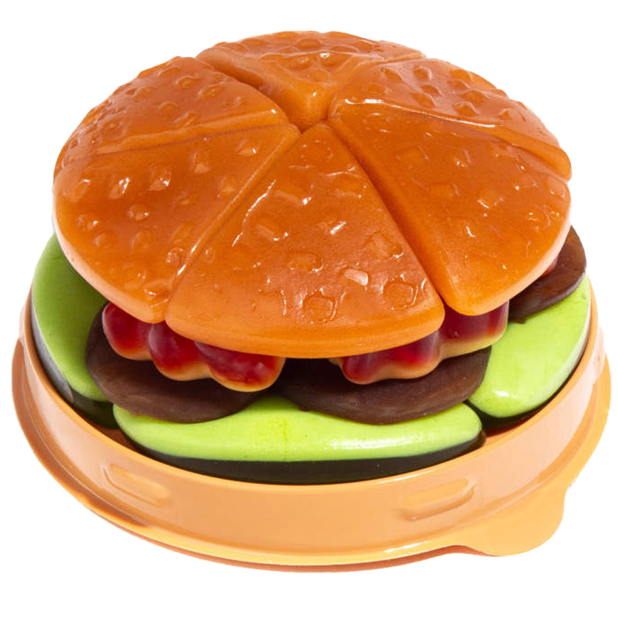Raindrops Candy Hamburger Display Box 9pc | A&A Global