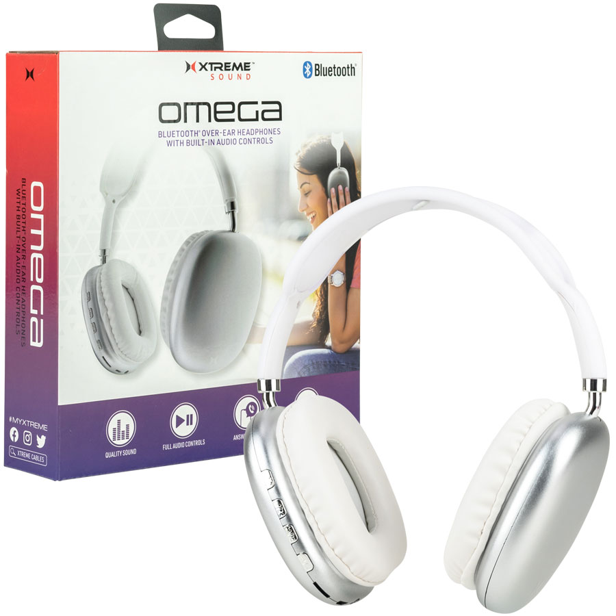 Omega Bluetooth Over Ear Headphones | A&A Global Industries