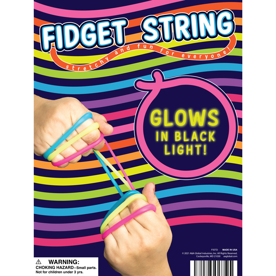 Fidget Stretchy String in 2in Capsules (250pcs) | A&A Global Industries