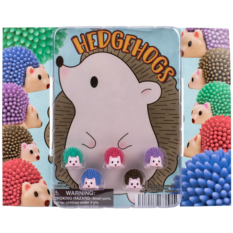 Hedgehog Figures 1.1in Capsules 250pcs | A&A Global