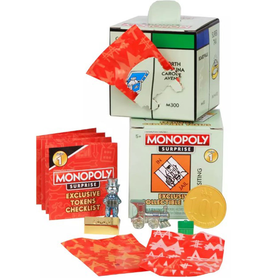 Monopoly Surprise Tokens Blind Box | A&A Global Industries