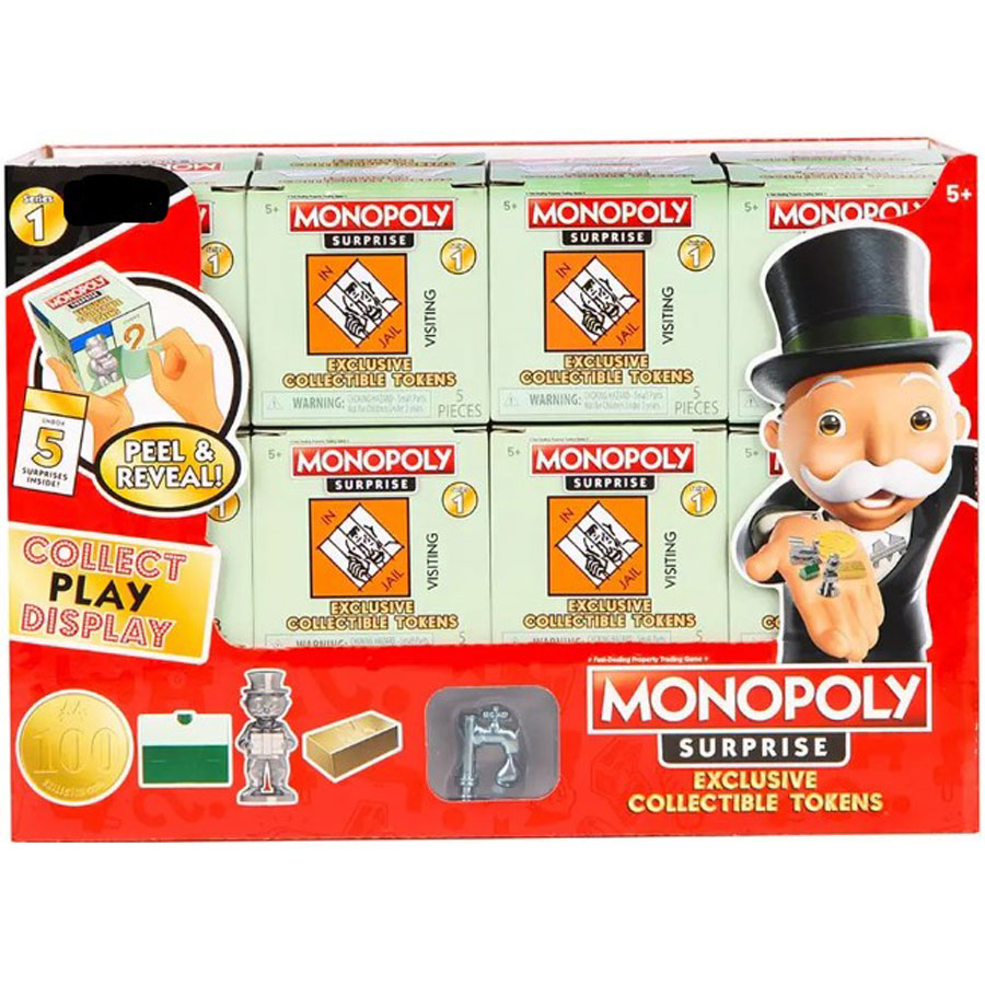 Monopoly Surprise Tokens Blind Box | A&A Global Industries
