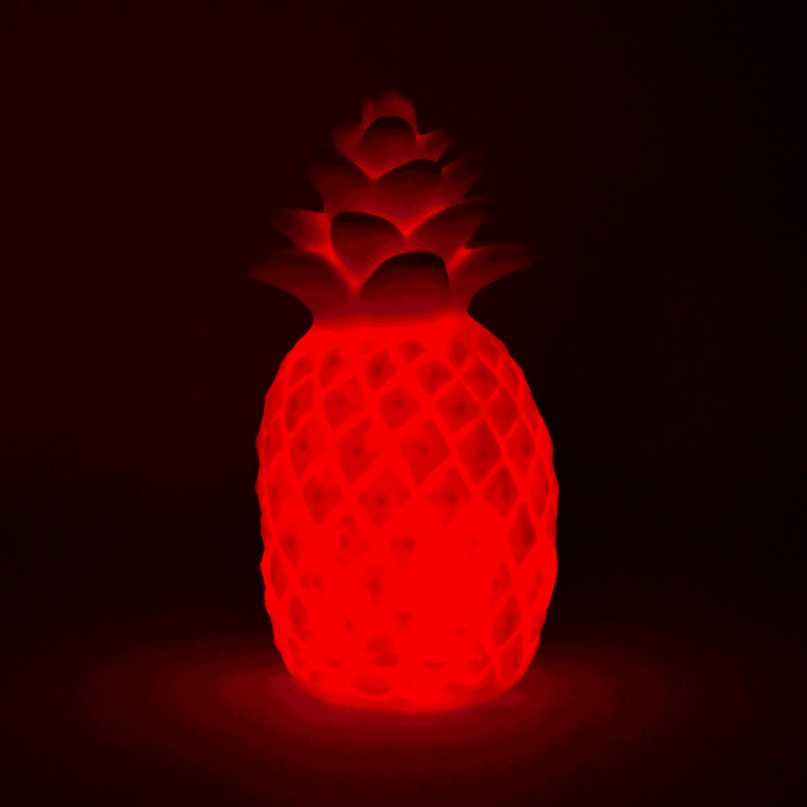 Color Changing LED Pineapple Light 7in | A&A Global Industries