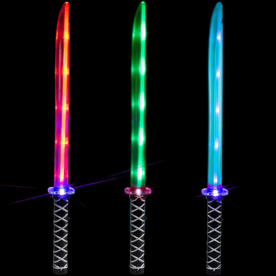 Light Up Ninja Sword 26in 12 pcs | A&A Global Industries