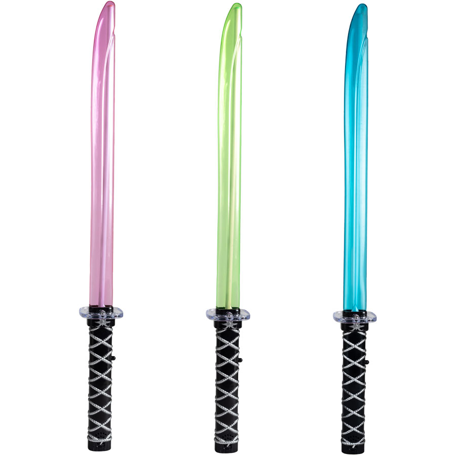 Light Up Ninja Sword 26in 12 pcs | A&A Global Industries