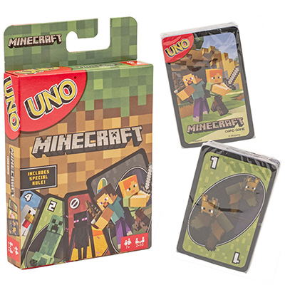 Minecraft Uno Game | A&A Global Industries