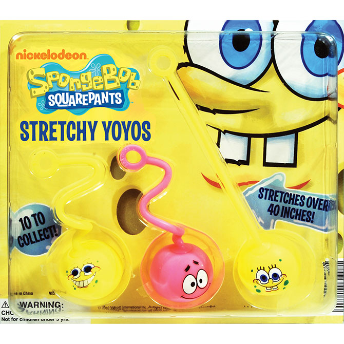 SpongeBob SquarePants Stretchy YoYos | A&A Global Industries