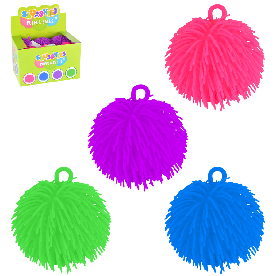 Assorted Puffer Balls 6in (12pcs) | A&A Global Industries