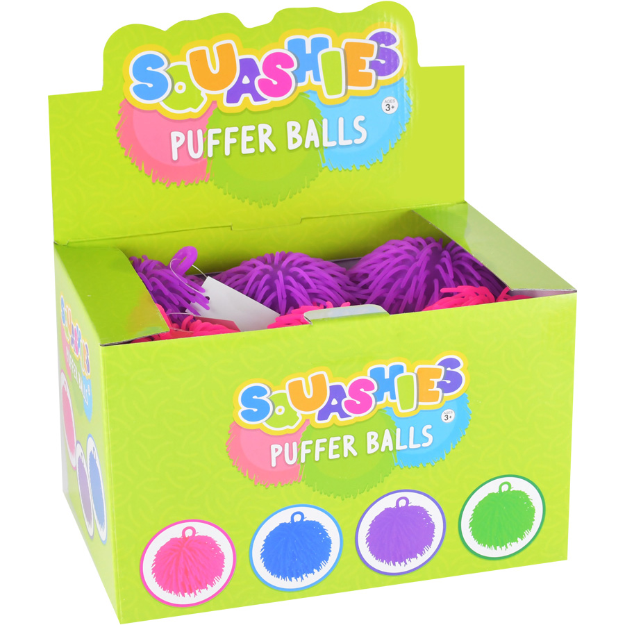 Assorted Puffer Balls 6in (12pcs) | A&A Global Industries