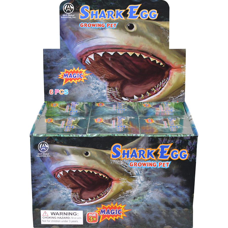 Jumbo Grow Hatchem Shark Egg (12pcs) | A&A Global Industries