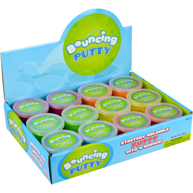 Large Bouncing Putty 28gr (12pcs) | A&A Global Industries