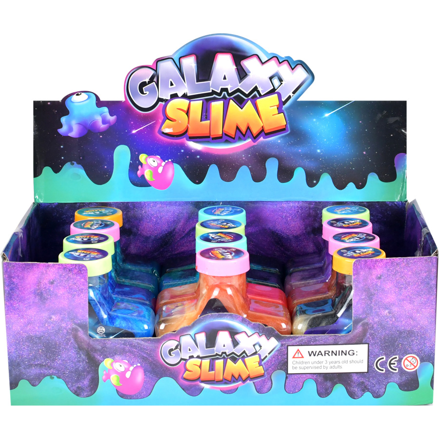 Galaxy Star Slime 4in (12pcs) | A&A Global Industries