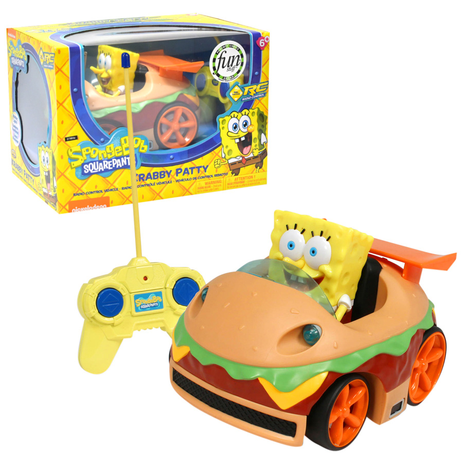 Remote Control Spongebob Krabby Patty Scale 1:28 | A&A Global Industries'