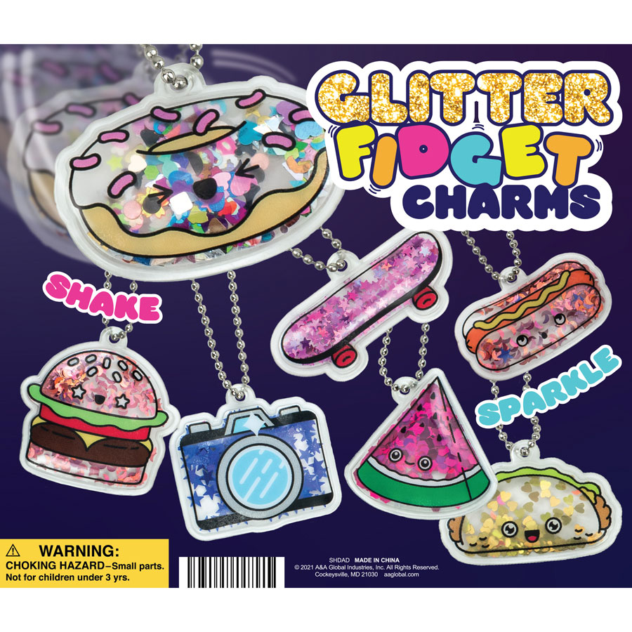 Shaker Charm Danglers Display Card| A&A Global Industries