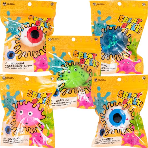 Splat Ball 25in Asst 12 pcs | A&A Global Industries