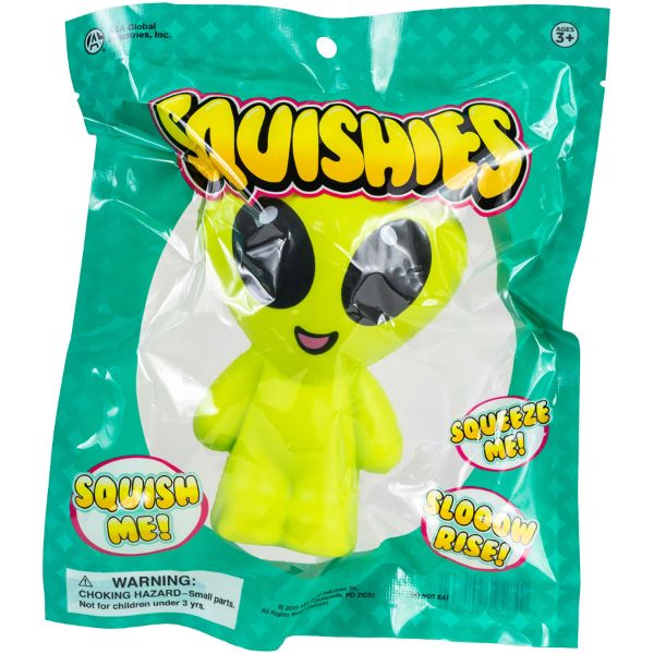 Squishy Alien 5in 12pcs | A&A Global Industries