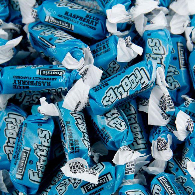 Frooties Tootsie Roll Candy - Blue Raspberry | A&A Global Industries