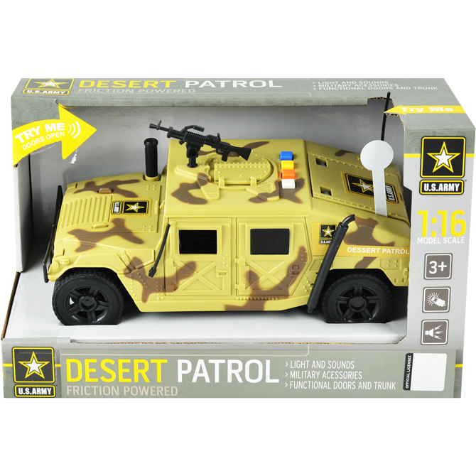US Army Friction Desert Patrol Humvee | A&A Global Industries