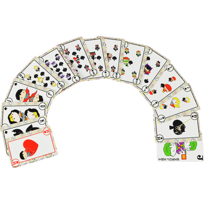 DC Comics Chibi Playing Cards (12pcs) | A&A Global Industries