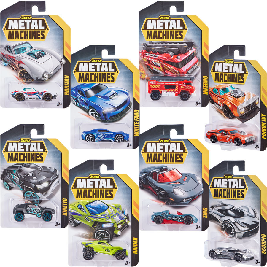Zuru Metal Machines Diecast Car 1:64 1pk 24pcs