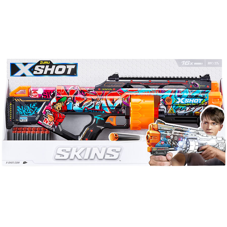 ZURU X Shot Skins Last Stand Asst | A&A Global Industries