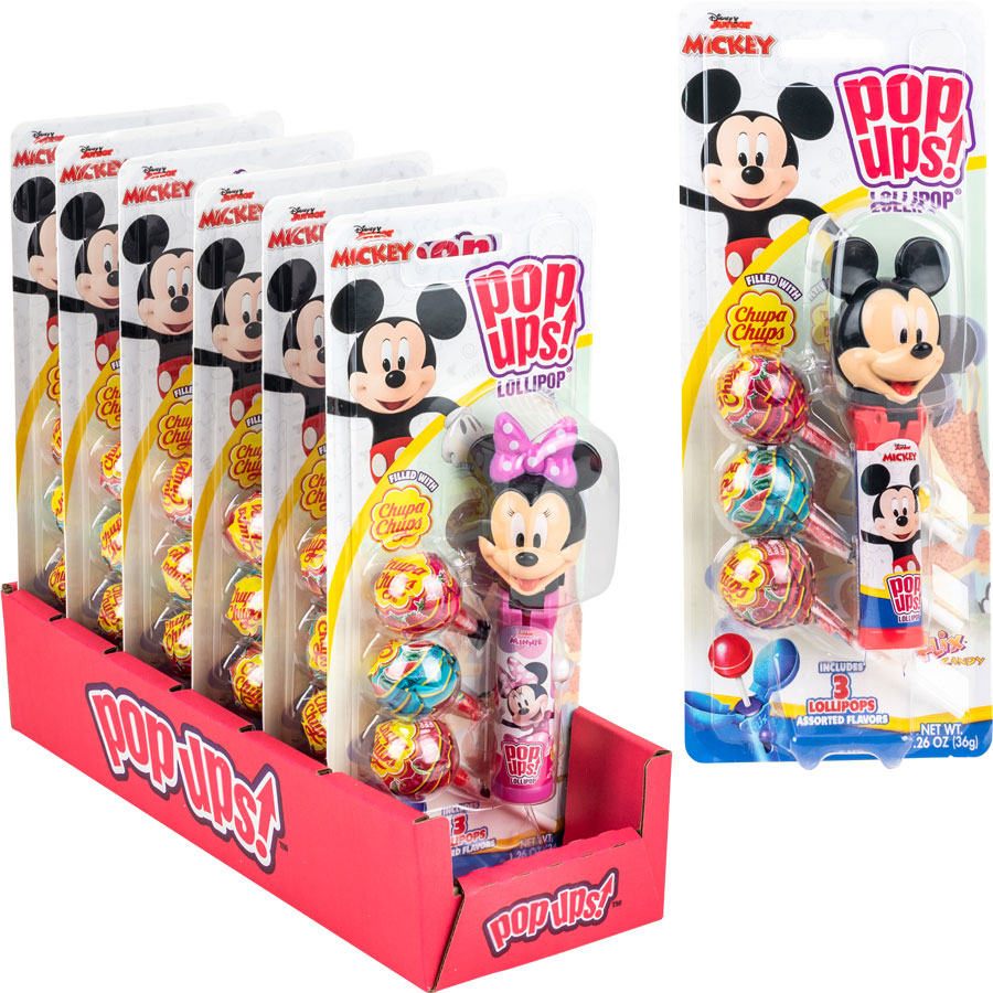 Disney Junior Pop Ups Lollipop 6pcs | A&A Global Industries
